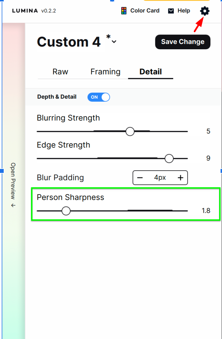 What are some recommended settings on the Lumina Studio App for best ...